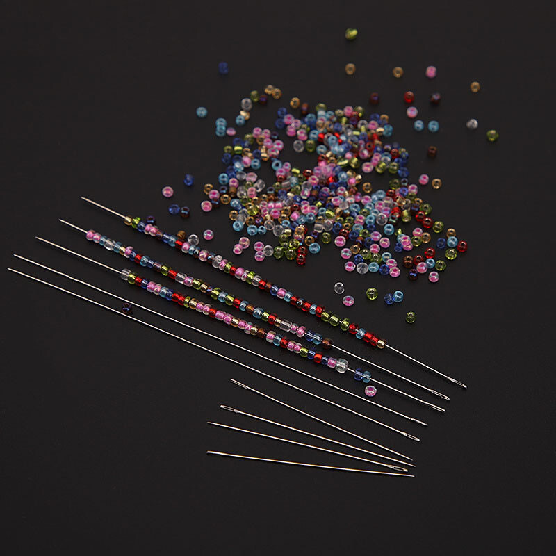 Beading Needles Easy Threading Tool for Necklace Bracelet Jewelry ...