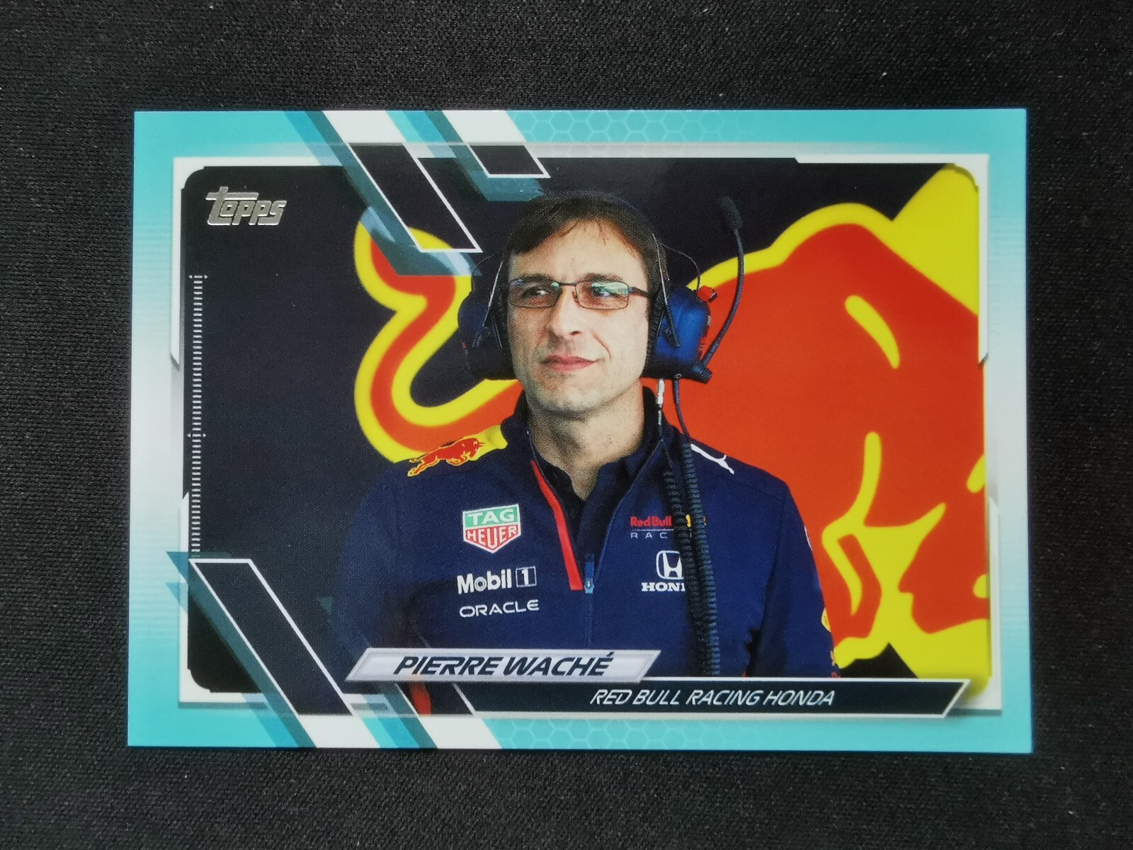 2021 Topps Racing Formula 1 F1 Pierre Wache #85 Aqua /199 | eBay