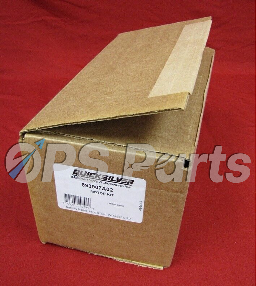 NEW MERCURY OEM TRIM & TILT MOTOR KIT - P/N: 893907A02 / S/S: 809885A2 ...