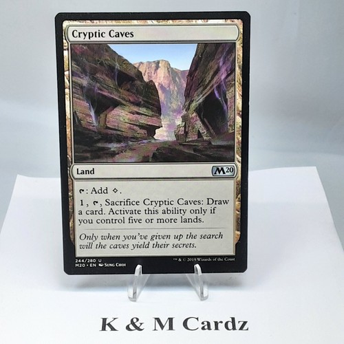 MTG - M20 - Cryptic Caves - #244 - Near Mint | eBay