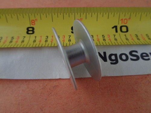 10 Large ALUMINUM M SIZE BOBBINS WALKING FOOT SINGER CONSEW JUKI ...