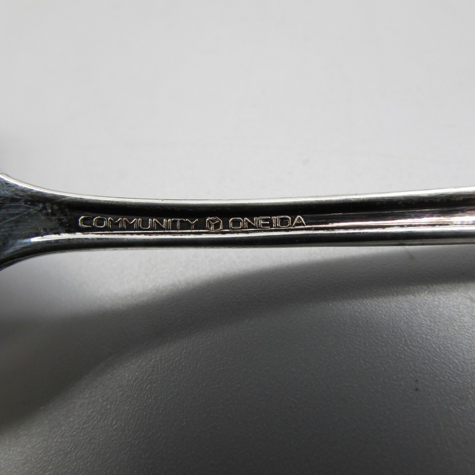 Oneida Silverplate Flatware ENCHANTMENT 1985 Casserole Spoon CUBE | eBay