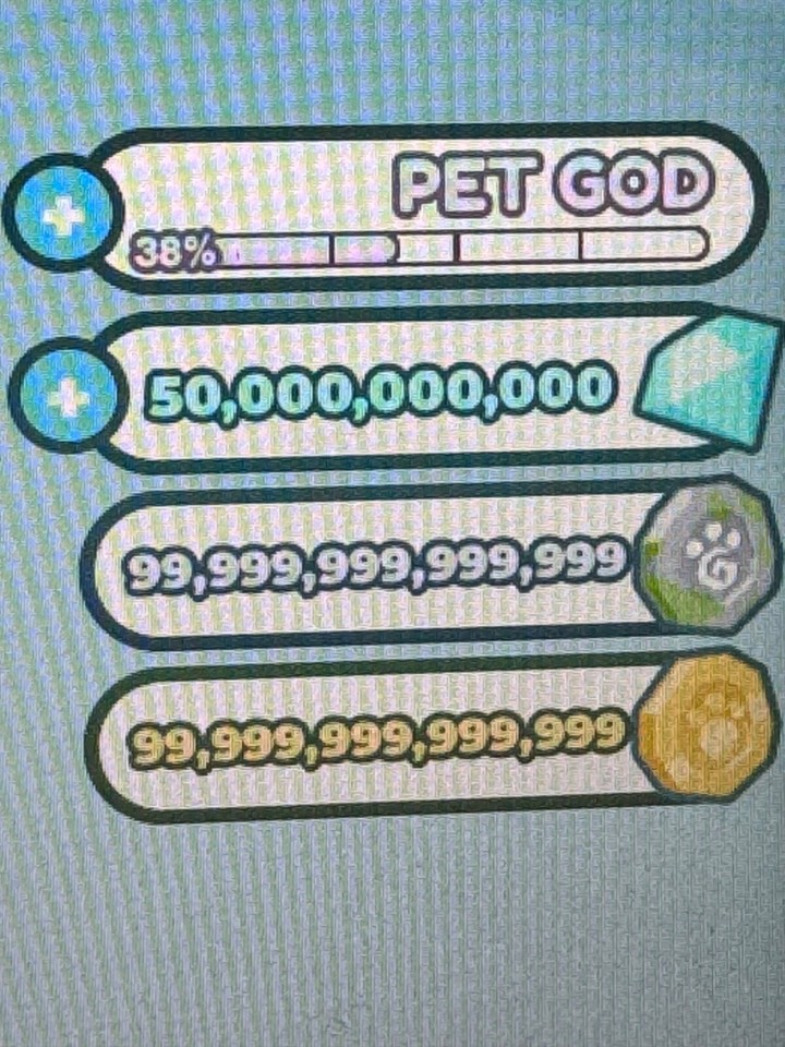 50 Billion Gems - 50B - Fifty Billion Diamonds - Pet Simulator X - PSX ...