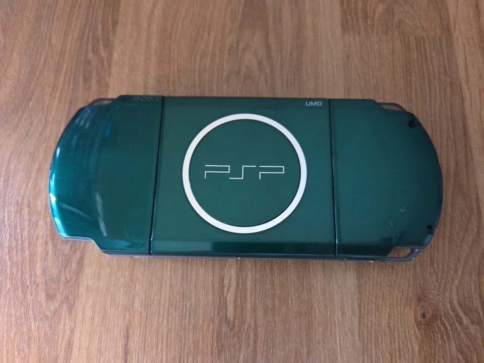 Sony PSP-3000 PSP 3000 Console Spirited Green SG Working Tested English ...