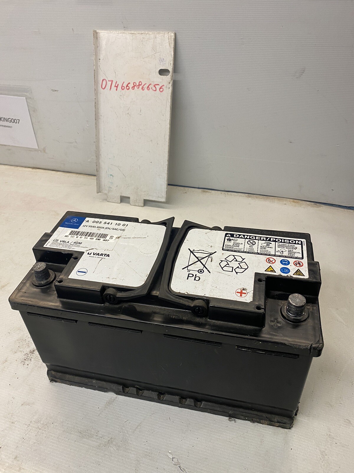 MERCEDES BENZ VW Starter Battery A0019828208 12v 70ah for sale online ...