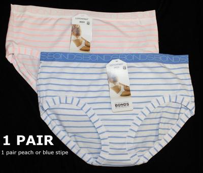 BONDS COTTONTAILS MIDI PANTIES Women Sz 10,12,14 Pantie Undies Nickers ...