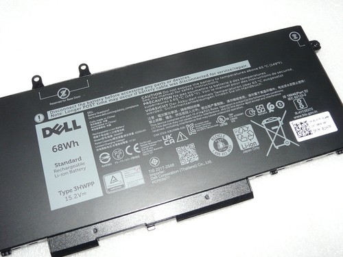 NEW GENUINE DELL PRECISION 3541 3550 3551 BATTERY 68WH 3HWPP 1VY7F ...