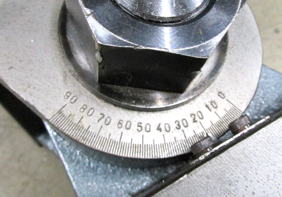 YUASA 12" x 10" 0 to 90 DEGREE TILTING T-SLOT TABLE - #550-433 | eBay