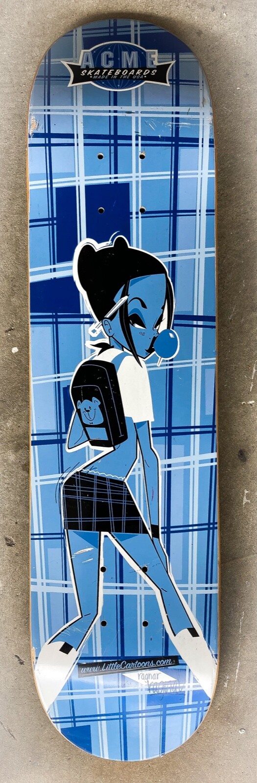 Acme Little Cartoons Brandon Ragnar Johnson Skateboard Deck - Signed | eBay