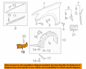 53286-30120 Toyota Duct sub-assy, cool air intake, no.3 5328630120, New ...