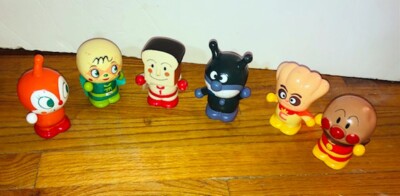 Vintage Anpanman Mini Figure Toy Lot Shokupanman Melonpanna Baikinman ...