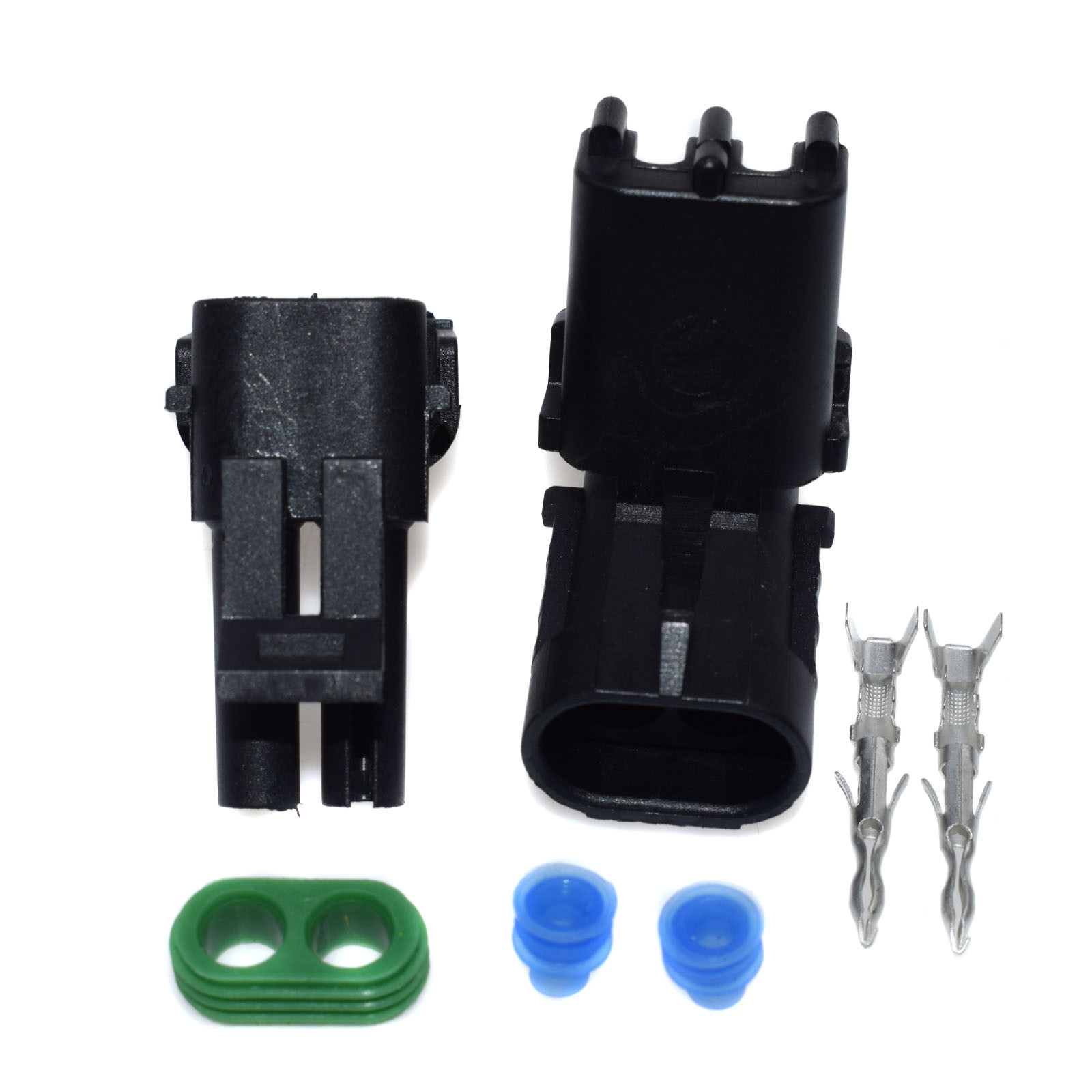 2 Pin Position Terminal Weather Pack WeatherPack Connector 12015792 ...