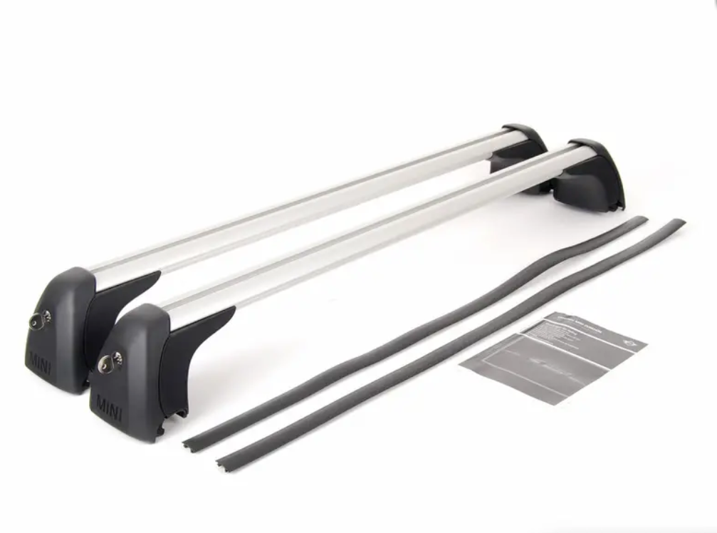 Genuine MINI F56 3dr 320l Black Roof Box and Roof Bars 82732223388 ...