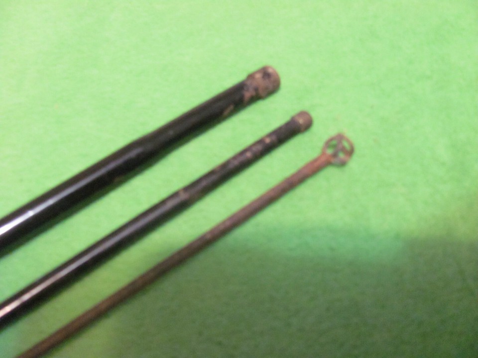 ANTIQUE/VINTAGE VIM 8' 9" 3-PIECE STEEL FLY FISHING ROD. MADE IN USA ...