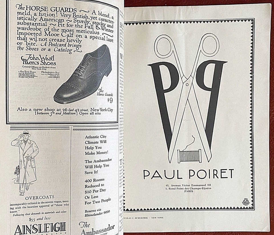 The New Yorker Magazine ~ October 24, 1925 ~ Max Ree Man Holding ...