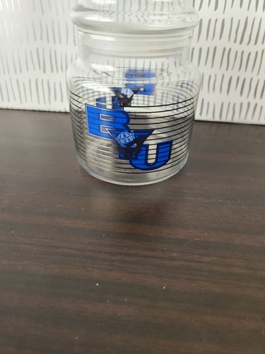 BYU glass candy jar with sealing lid | eBay