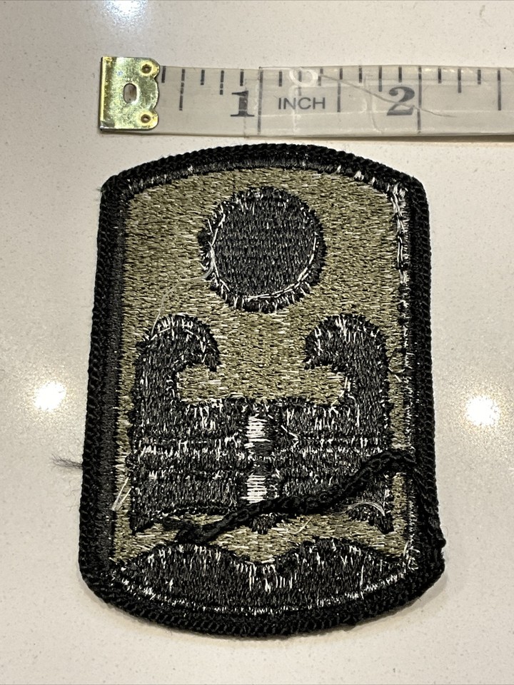 Vietnam Era U.S. Army 92nd Infantry Brigade Subdued Merrowed Edges ...