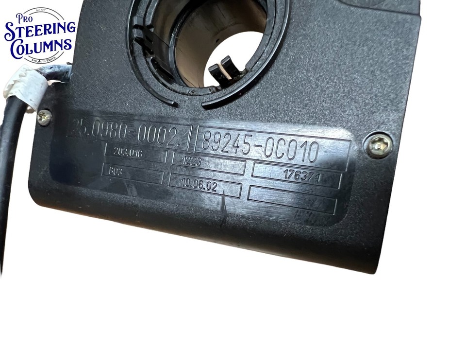 2001-2007 Toyota Sequoia Steering Angle Sensor | 89245-0C010 | Genuine ...
