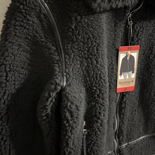 BEARPAW Ladies' Moto Shearling Jacket Size M | eBay