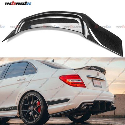 For Mercedes Benz W204 C250 C300 2008-2014 Carbon Fiber Duckbill Trunk ...