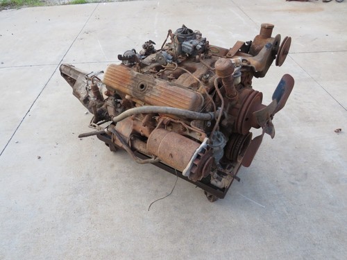 1962 62 Oldsmobile Rocket 394 V8 Engine & Transmission ~ Starfire ...