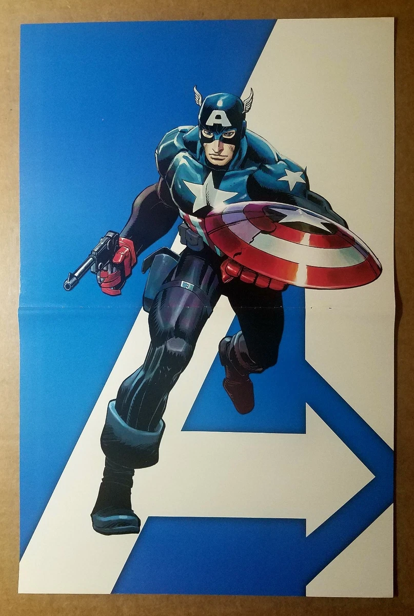 Captain America Comic Poster