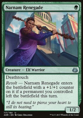 MTG Magic the Gathering Narnam Renegade (117/201) Aether Revolt NM | eBay