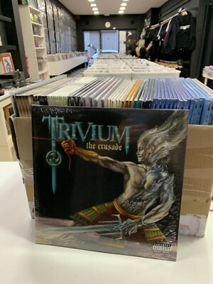 TRIVIUM 2 LP THE CRUSADE BLUE VINYLE 2018 | eBay