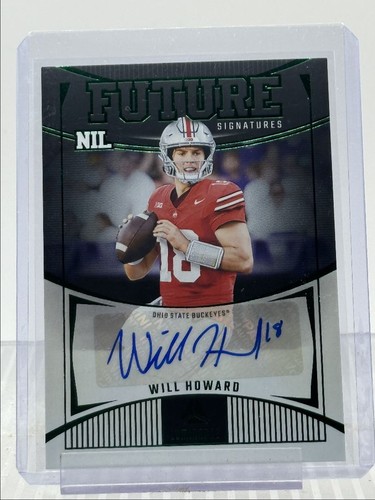 WILL HOWARD 2024 LUMINANCE FOOTBALL FUTURE NIL AUTOGRAPH AUTO Q2277 | eBay