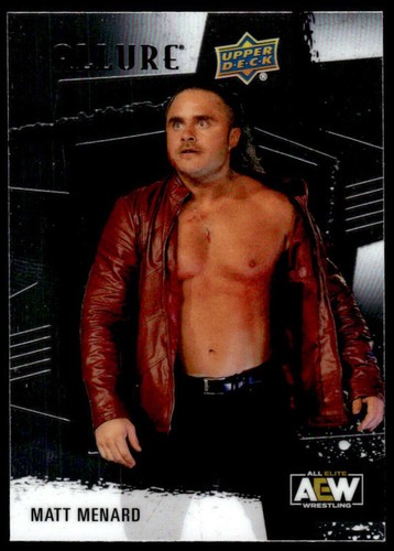 2022 Upper Deck Allure AEW #86 Matt Menard | eBay