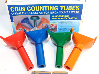 Coin & Change Sorting - Coin Counting Tubes