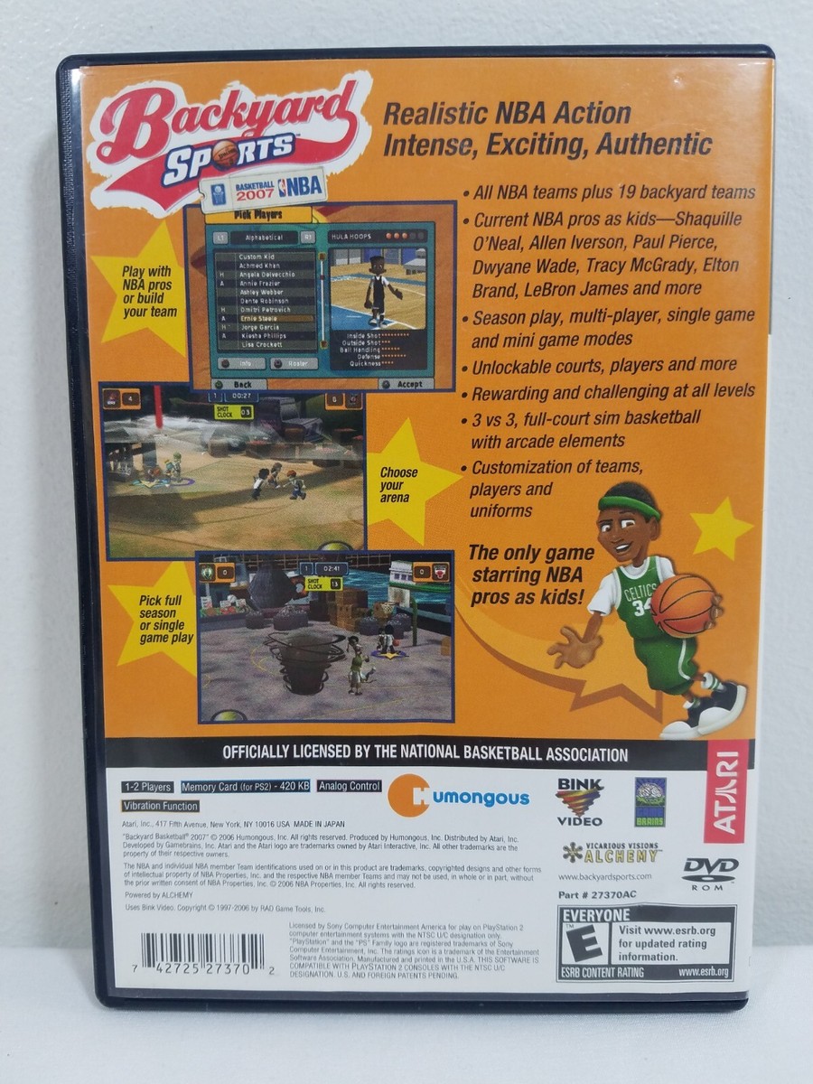 Backyard Basketball Characters 2007 Characters In Backyard Sports TV