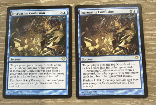(2) Increasing Confusion - Dark Ascension MTG NM Magic: The Gathering ...