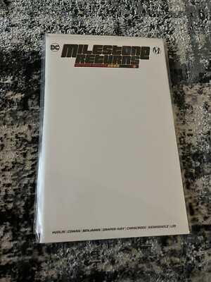 Milestone Returns Blank Comic | eBay