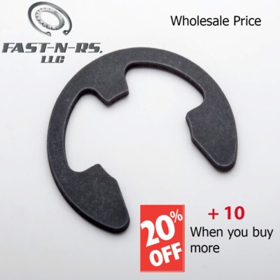 E Clip / Circlip / Snap Ring 3/4" (Pack of 500 pcs) Phosphate Finish | eBay