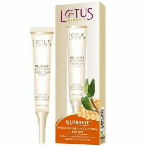 Lotus Herbals Nutra eye Rejuvenating & Correcting Eye Gel 10g Remove ...
