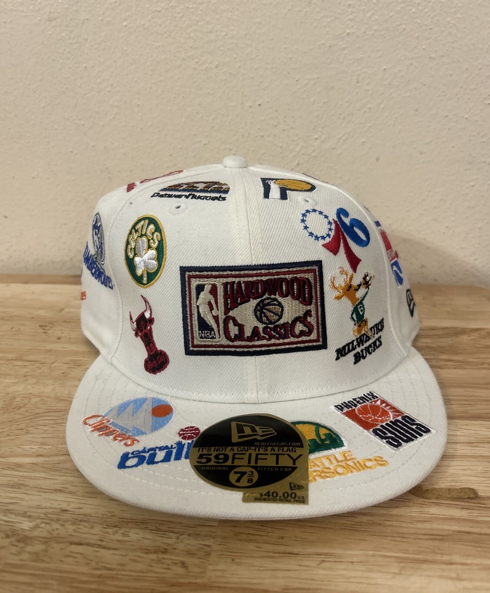 Okc New Era Nba Hardwood Classic Stripes