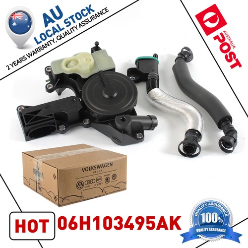 06H103495AK Genuine PCV Valve Oil Separator for Audi A4 Quattro A5 Q5 ...