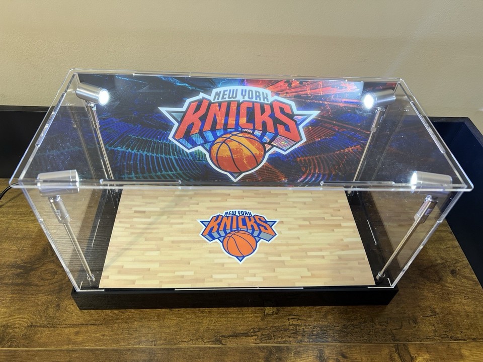 New York Knicks Custom 2-3 Card PSA Display Case W/ LED Lights | eBay