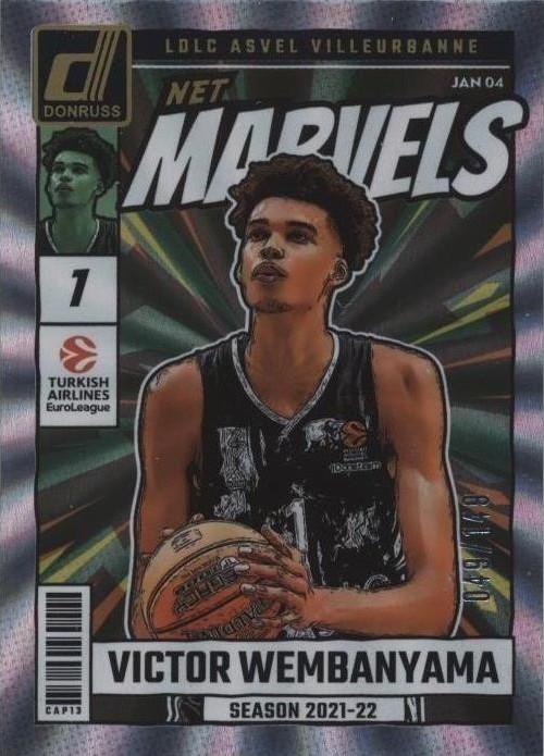 2024-25 Panini Donruss Euroleague - Net Marvels Victor Wembanyama #21 ...