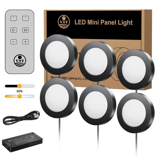 Under Cabinet Lights CCT 3000K-6500K, LED Puck Light Color Temperature ...