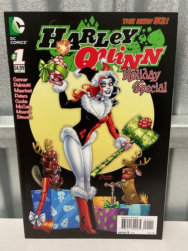 Harley Quinn Holiday Special #1 (DC Comics February 2015) Variant VF | eBay