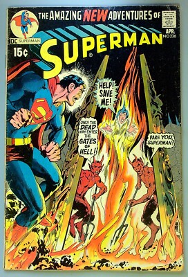 Superman #236 ~ DC 1971 ~ Planet of the Angels - NEAL ADAMS cover VG | eBay