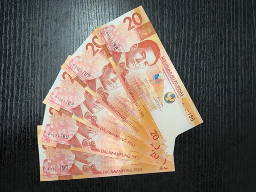 Philippines NGC 2023 20 Piso Starnote Replacement Banknote BBM-Medalla ...