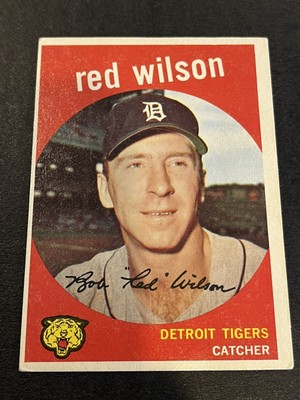 1959 Topps Red Wilson #24 Detroit Tigers | eBay