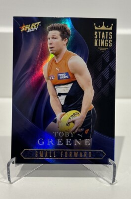 AFL 2024 Select GWS Giants - Toby Greene Stats Kings Card No.SK39 ...