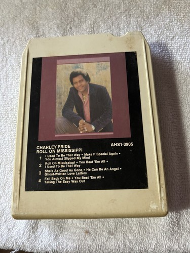 8 TRACK TAPE: CHARLEY PRIDE ROLL ON MISSISSIPPI 1981 | eBay