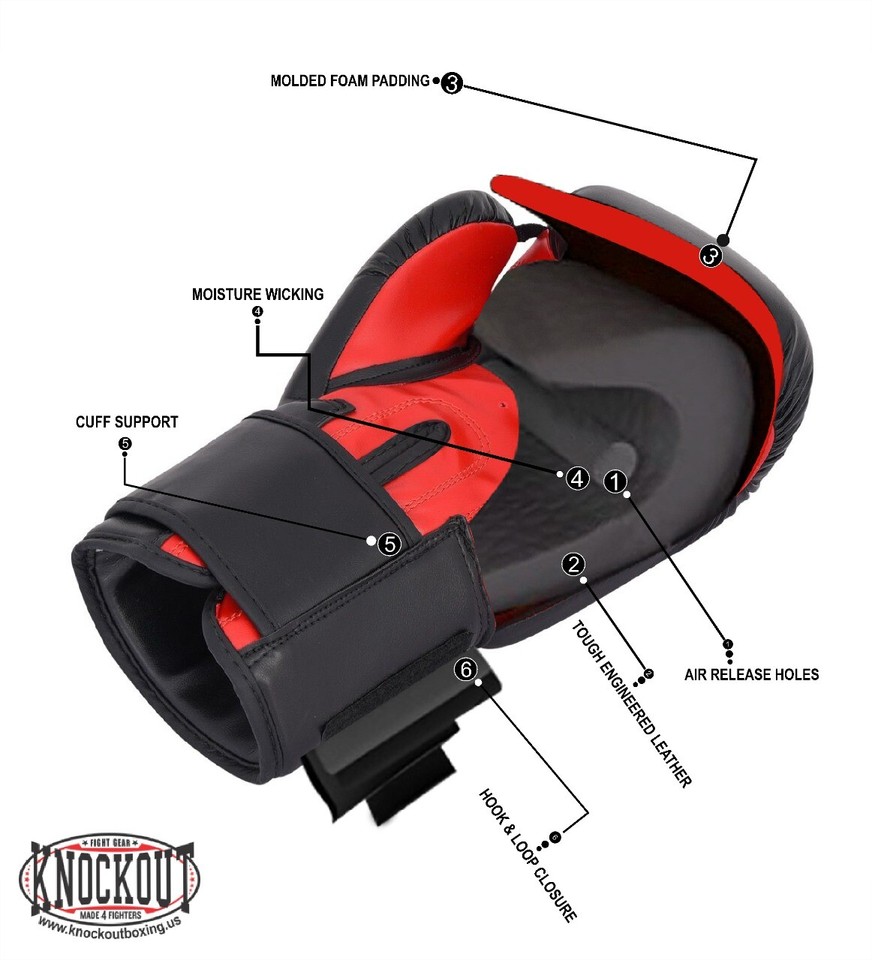 Boxing Gloves For Men And Women, Best For Boxeo Training, Kickboxing ...