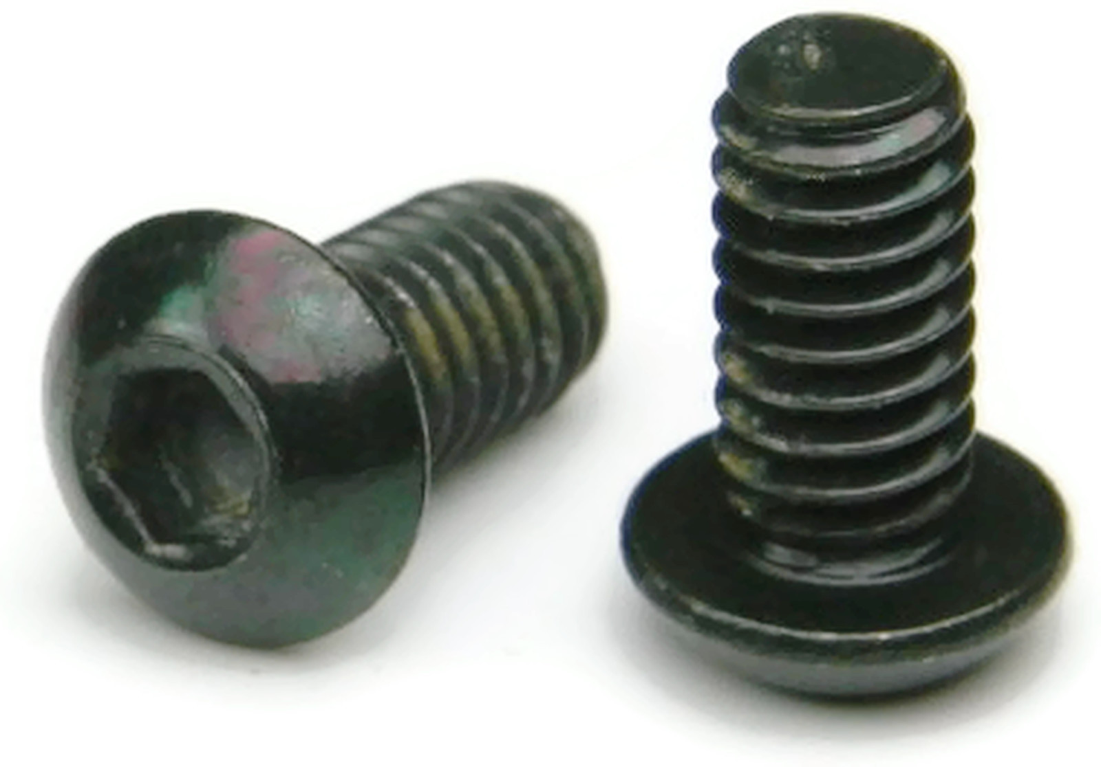 Black Oxide Stainless Steel Button Head Screw 10-32 x 1, Qty 25 | eBay