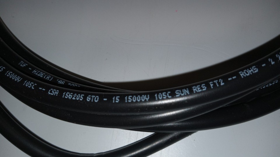 Neon Sign Wire GTO 15000v rating | eBay